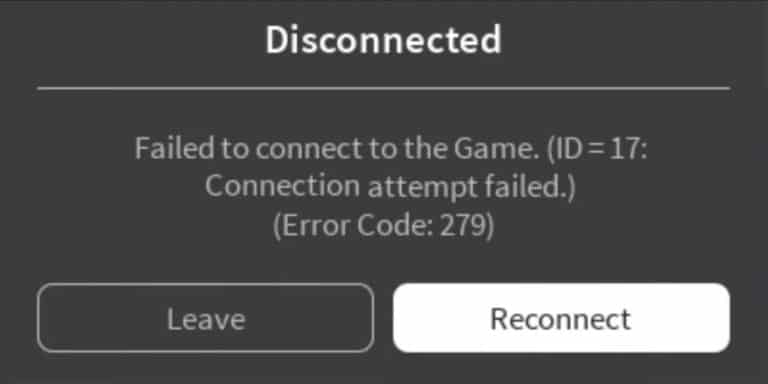 FIXED: Roblox Error Code 279. 8 Solutions (2023) – PC Webopaedia